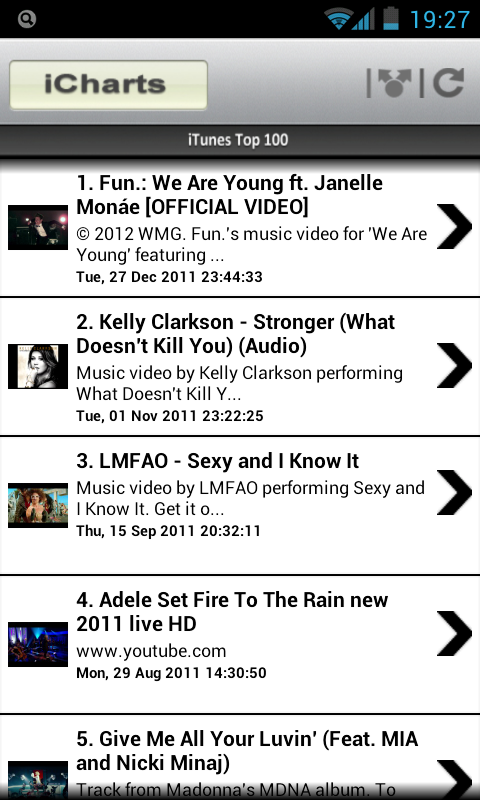 iChart - App on Amazon Appstore