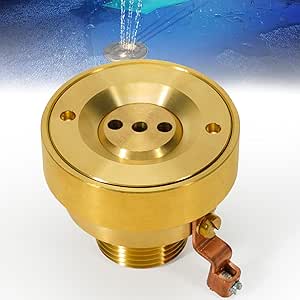 Amazon.com: Fountain Brass Deck Jet Nozzle, Pool Spray Deck Jet Crown ...