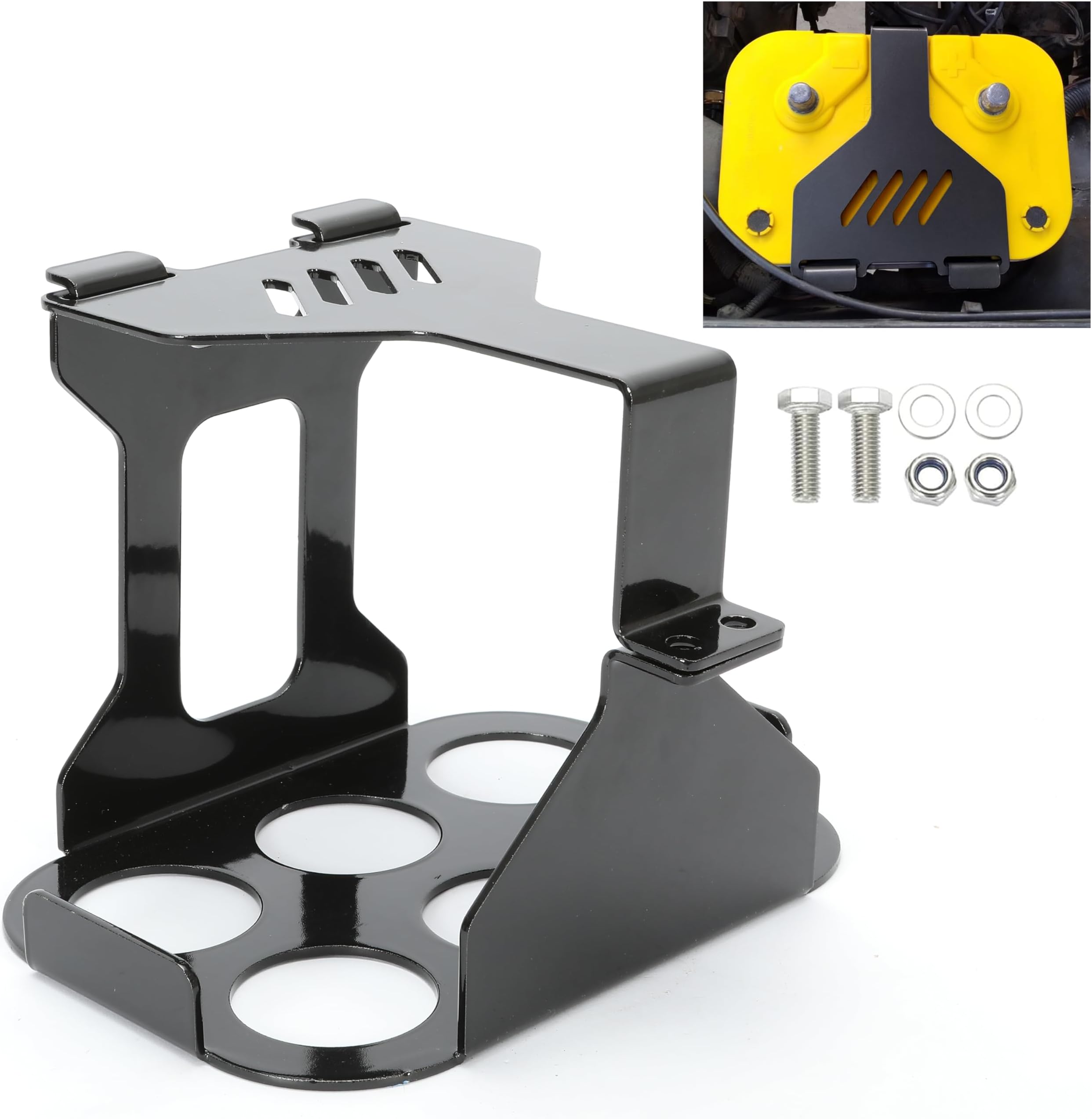 Amazon.com: PIT66 New Battery Tray Bracket Compatible With Dodge ...