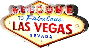 DiiliHiiri Las Vegas Vintage Metal Sign for Home Decoration Retro Sign ...