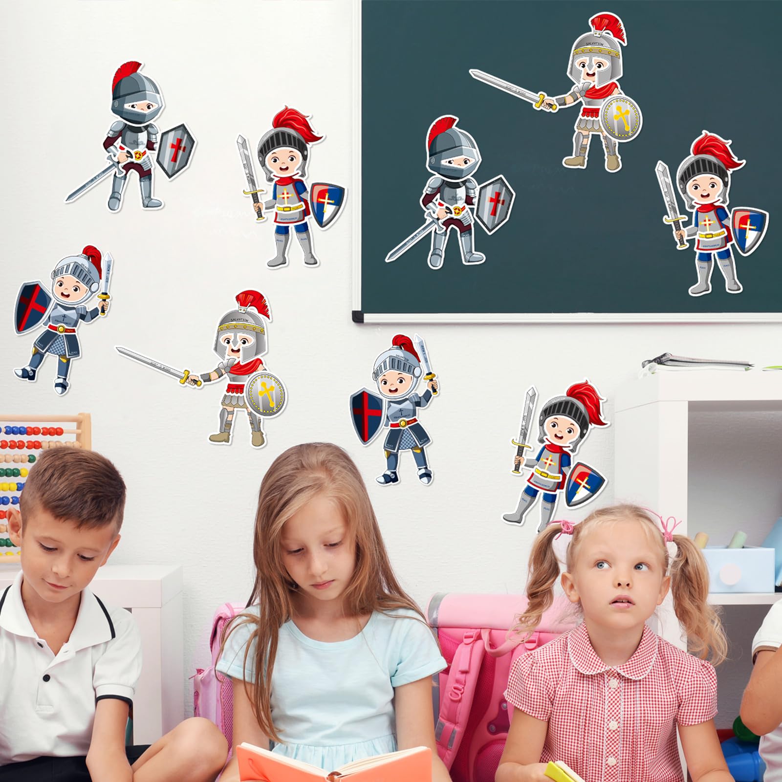 Snapklik.com : 192 Pcs Armor Of God Stickers Craft Kit For Kids ...