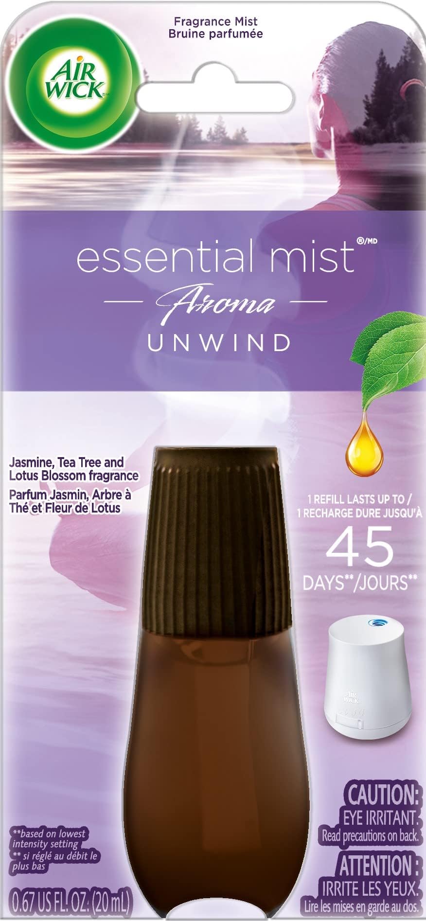 Amazon.com: Air Wick Essential Mist Refill, 3 ct, Happiness, Essential ...