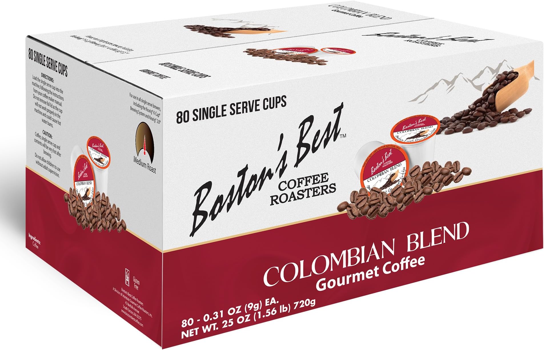 Amazon.com: Boston’s Best - Colombian Blend Delectable Gourmet Coffee ...