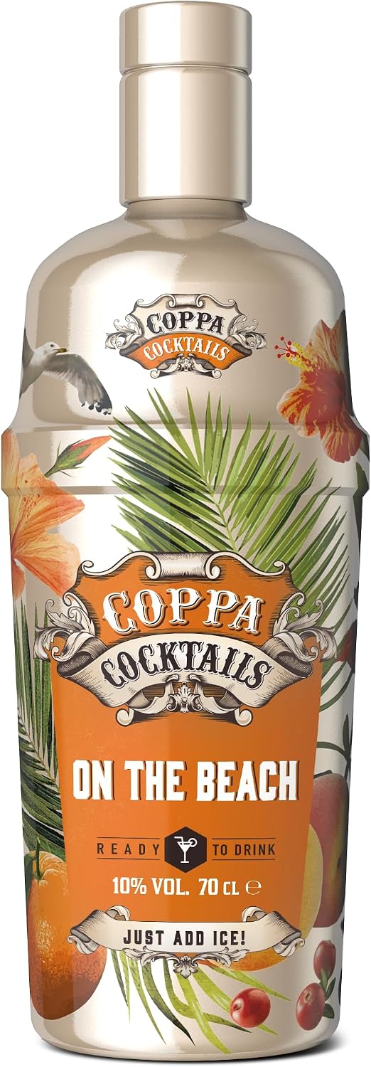 Coppa Cocktails Ready-to-Drink On the Beach | Easy Premium Pre-Mixed ...