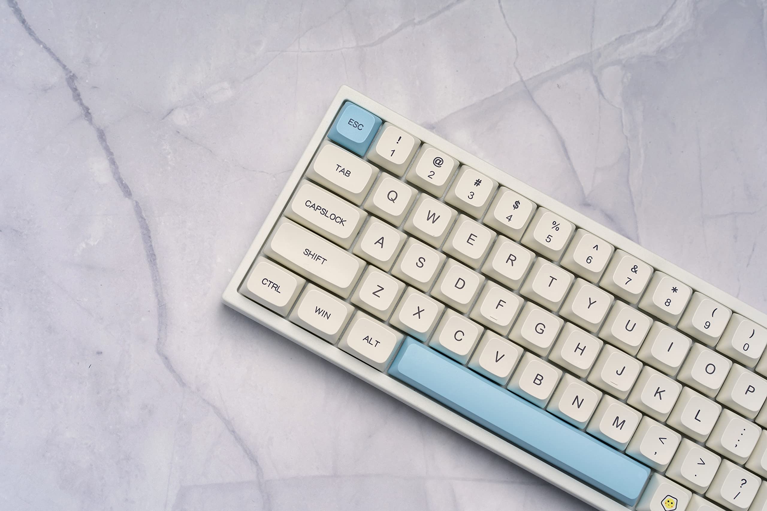 Snapklik.com : FKZ Sea Salt&Milk Cow Custom Keycaps,XDA Profile Keycaps ...