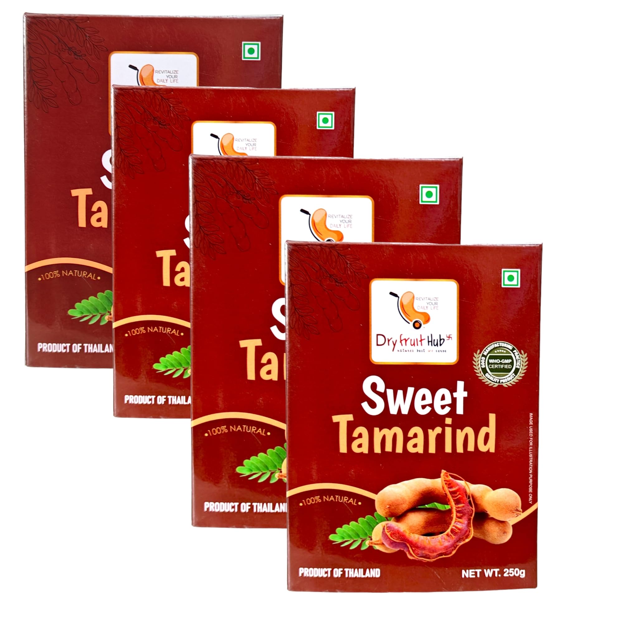 Buy Dry Fruit Hub Sweet Tamarind 1Kg, Sweet Imli Thailand Sweet ...