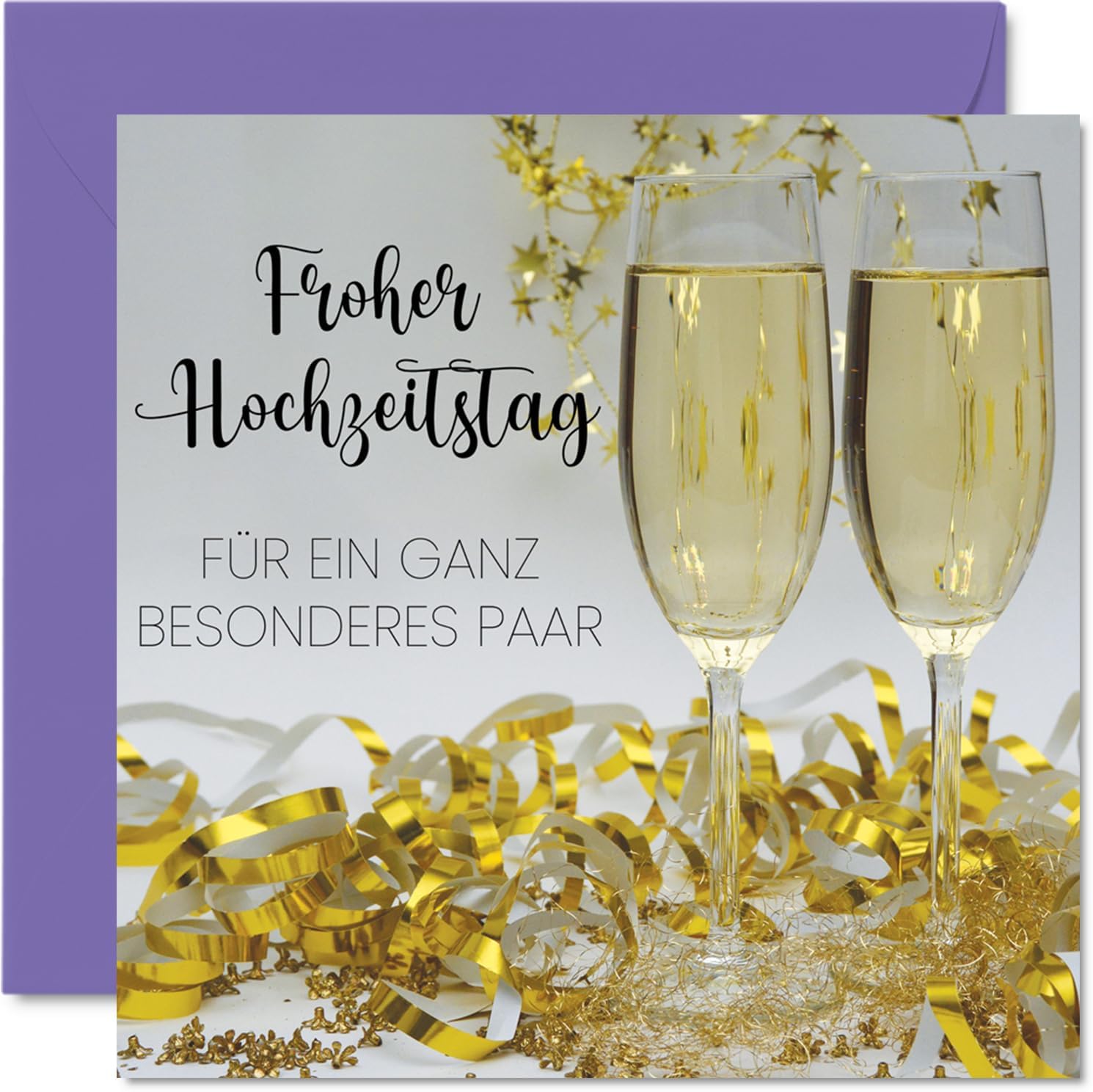 Romantisch Karte Hochzeitstag Jahrestag - Beste Entscheidung ...