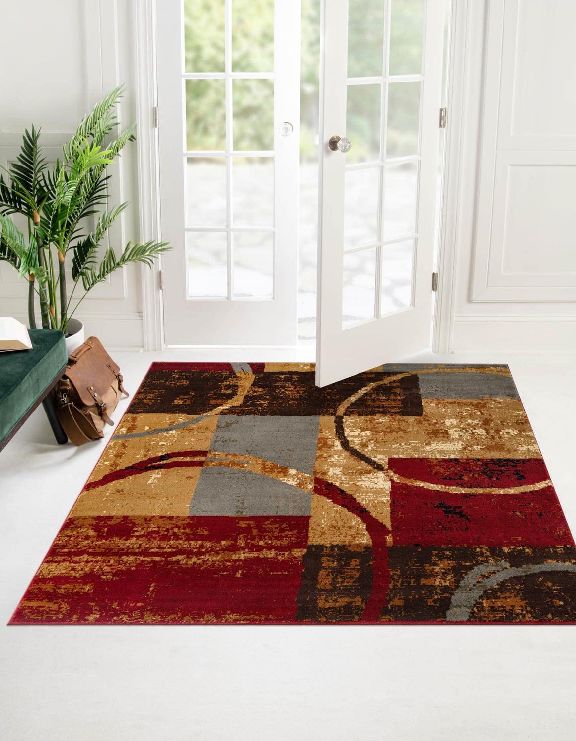 Amazon.com: Unique Loom Barista Collection Area Rug - Kouillou (9' 10 ...