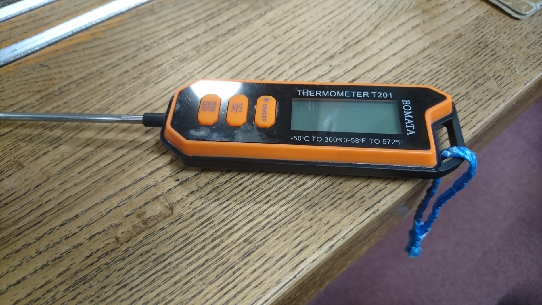 Amazon.co.jp: BOMATA 防水速読温度計 料理 超長いプローブ 丸洗い 防水IPX7 速読2~4秒 高精度 デジタル 304 ...