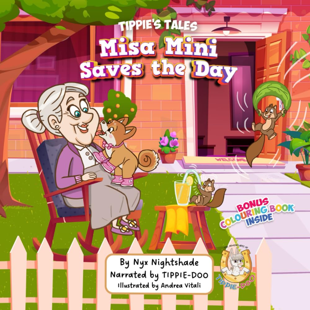 Misa Mini Saves the Day "Bonus Colouring Book Inside": Tippie's Tales ...