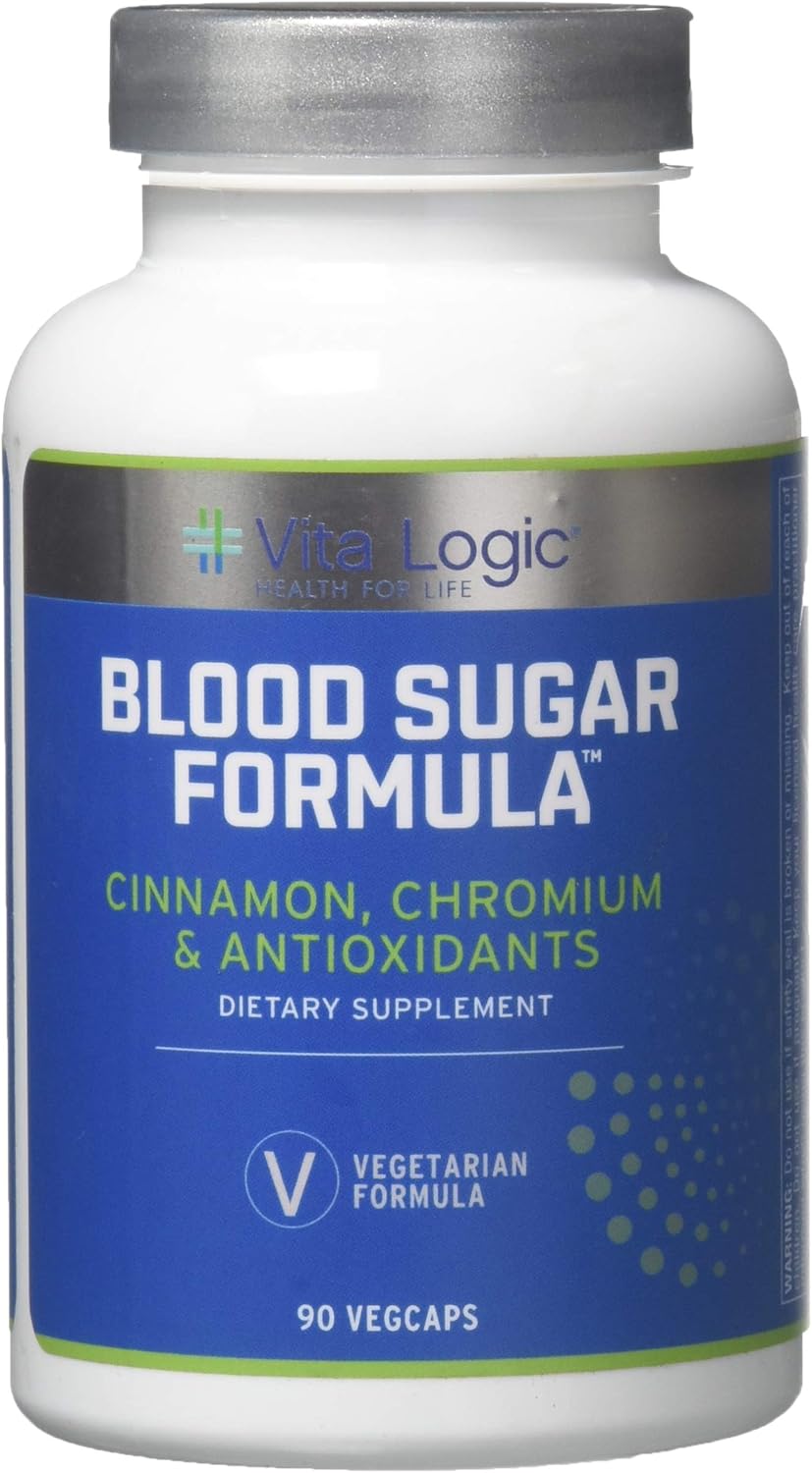 Amazon.com: Vita Logic Blood Sugar Formula, 90 Count : Health & Household