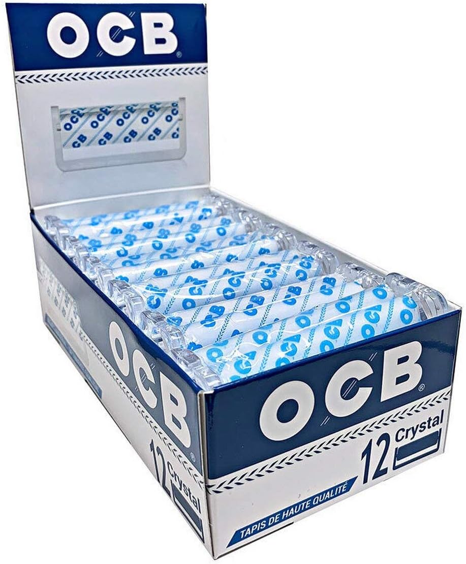 Amazon.com: OCB Crystal Slim Roller Rolling Machine 110mm (12 Pack ...