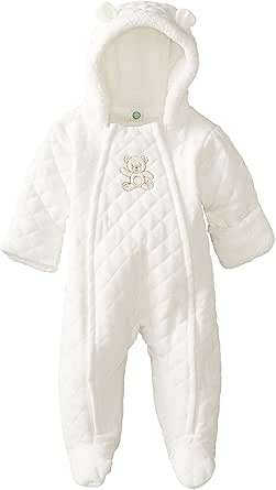 Amazon.com: Little Me Unisex-Baby Newborn Neutral Bear Pram, Ivory, 3-6 ...