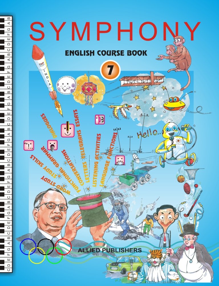 Symphony English Course Book (Book-7) : Amazon.in: Books