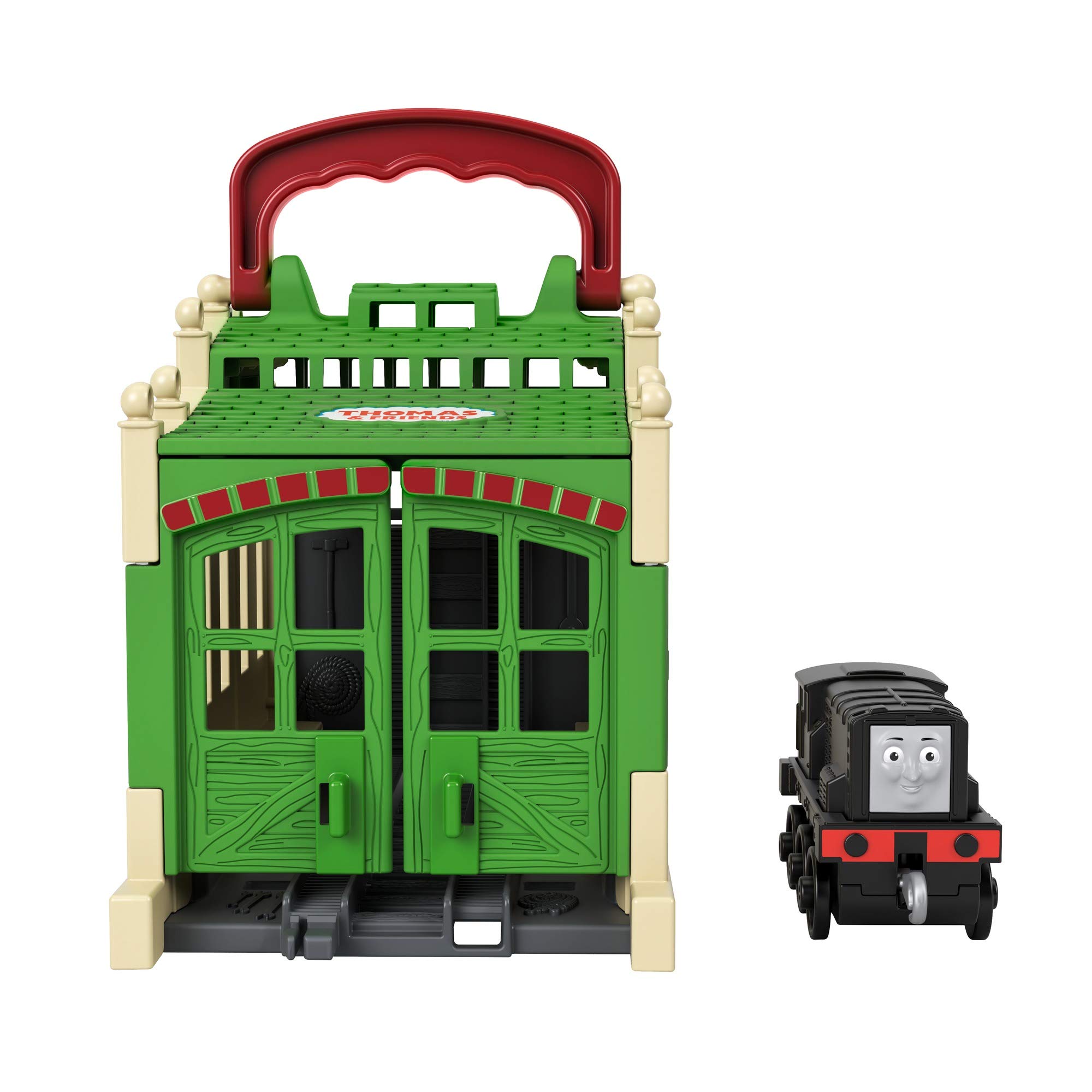 Buy Fisher-Price Thomas & Friends Connect & Go Shed And Push-Along ...