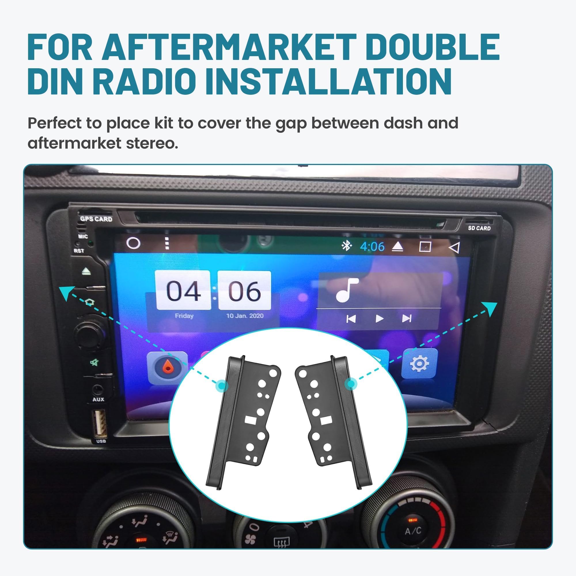 Double Din Dash Kit