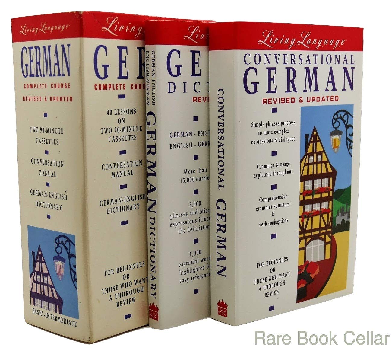 Living German, Revised (cass/book): The Complete Living Language Course ...