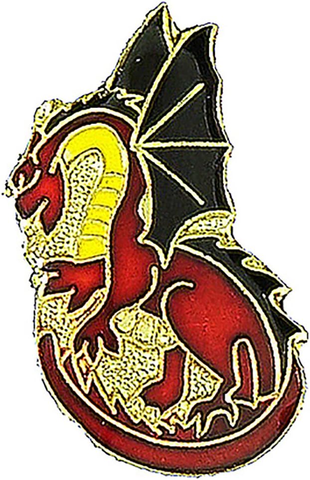 Amazon.com: Roaring Red Dragon Pin: Clothing, Shoes & Jewelry