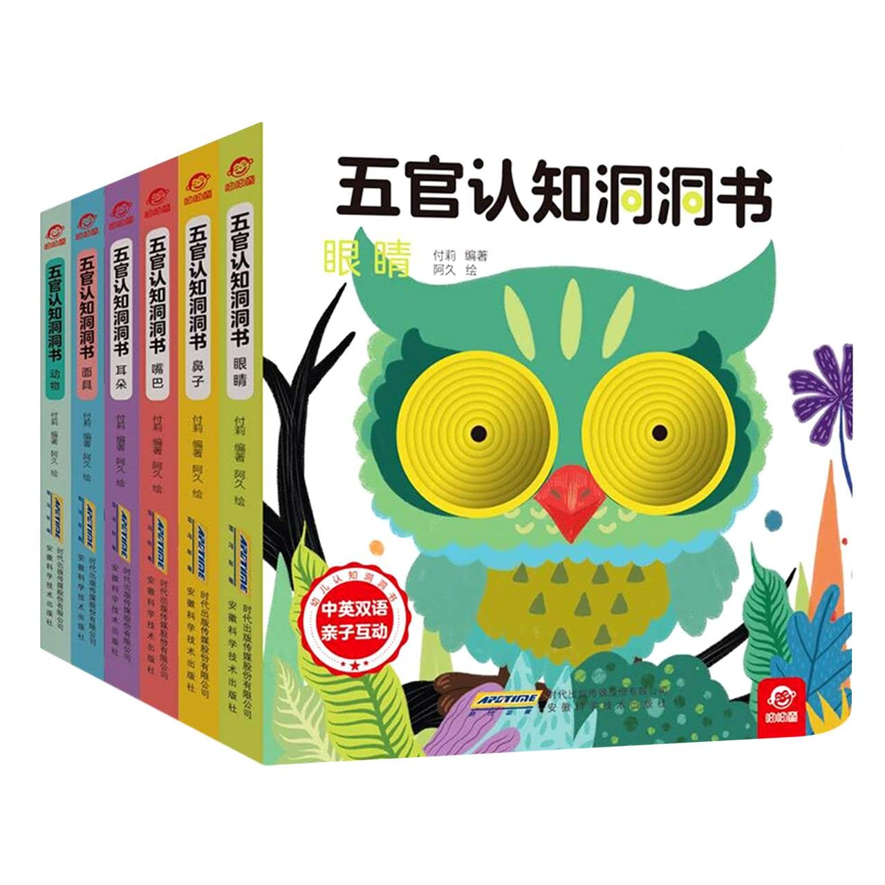Amazon.com: Flip-Flap Books for Knowing the Five Sense Organs (6 ...