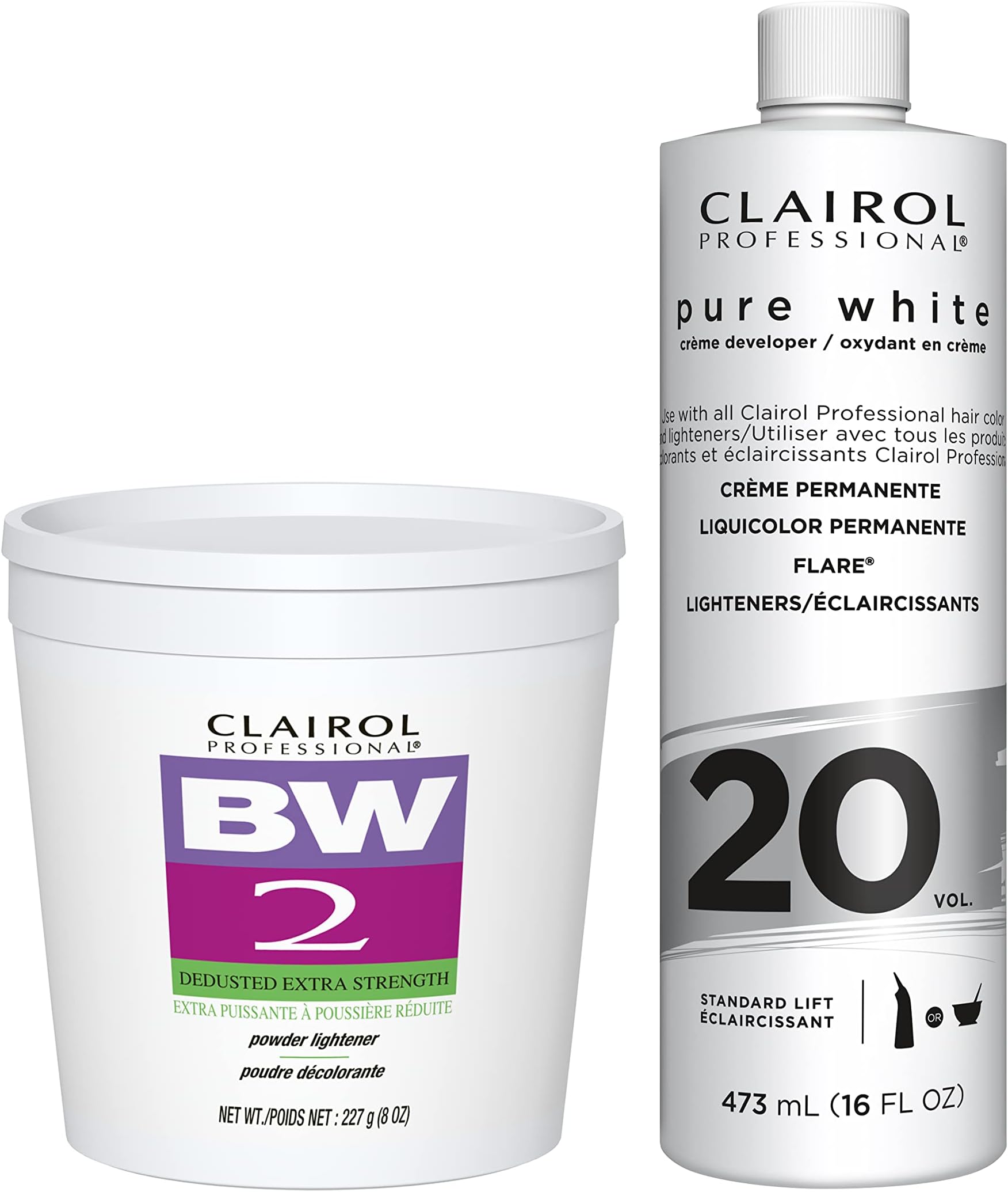 Amazon.com: Clairol Professional Clairoxide Pure White 20 Volume Creme ...