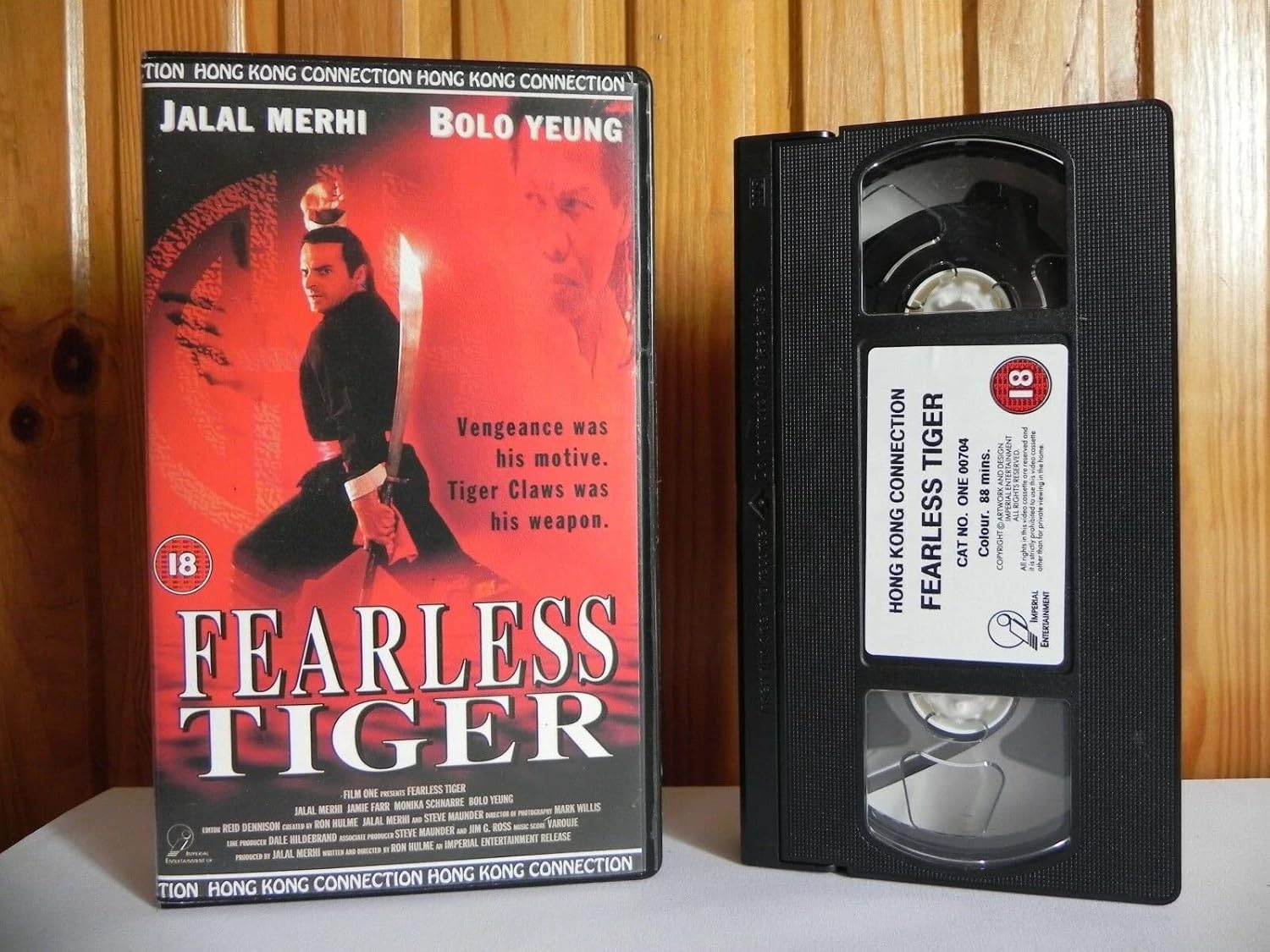 Amazon.com: Fearless Tiger [VHS] : Jalal Merhi, Monika Schnarre, Lazar ...