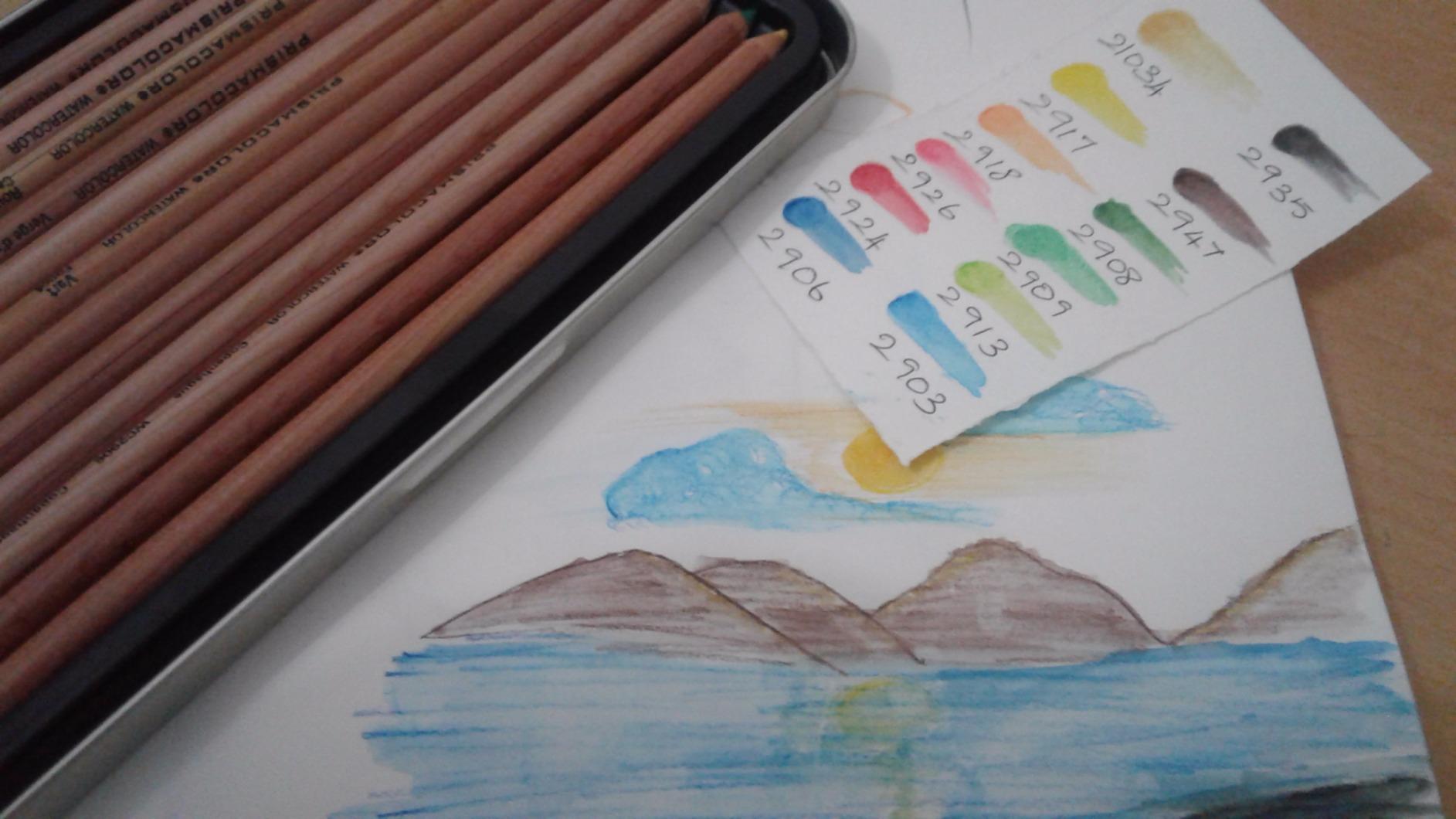 Prismacolor Premier Water-Soluble Colored Pencils, 12 Pack : Amazon.in ...