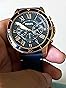 Fossil Men Leather Grant Sport Analog Blue Dial Watch-Fs5237, Band ...