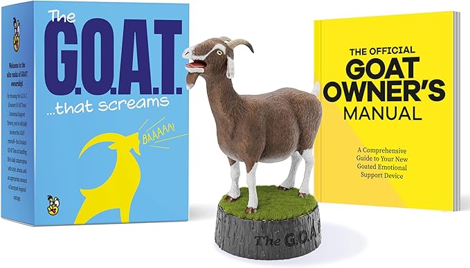 Amazon.com: The Screaming Goat Desk Toy - White Elephant Gifts - Funny ...