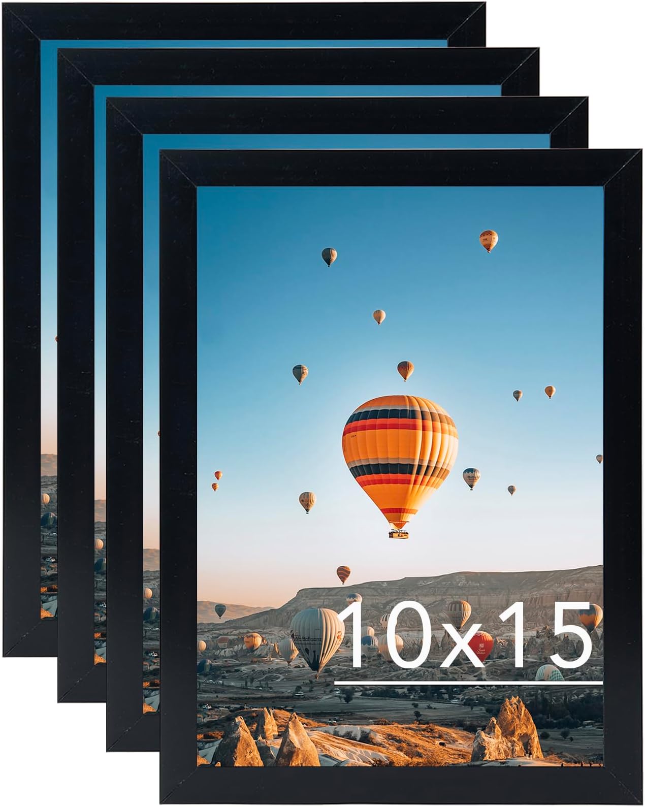 Amazon.com - NAOKBOEE 10x15 Picture Frame in Black, Photo Frames with ...