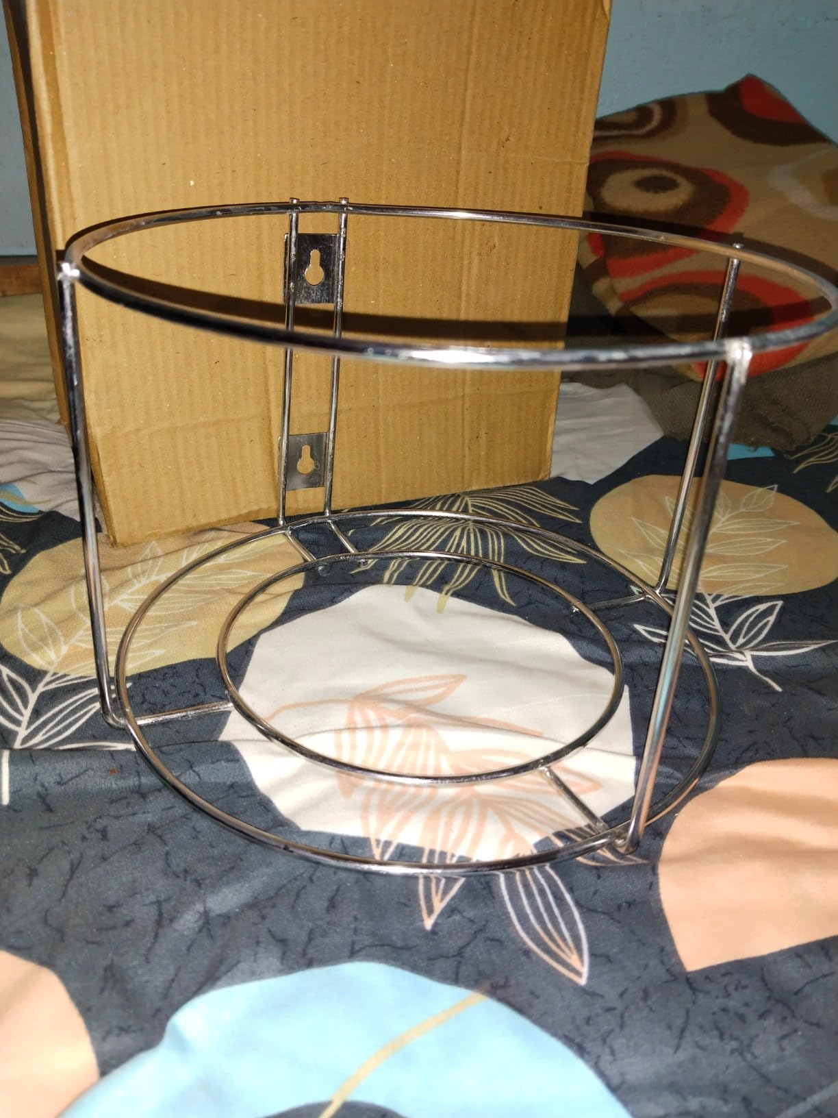 Kusum Stainless Steel Dustbin Holder For Kitchen, Bathroom, Home And ...