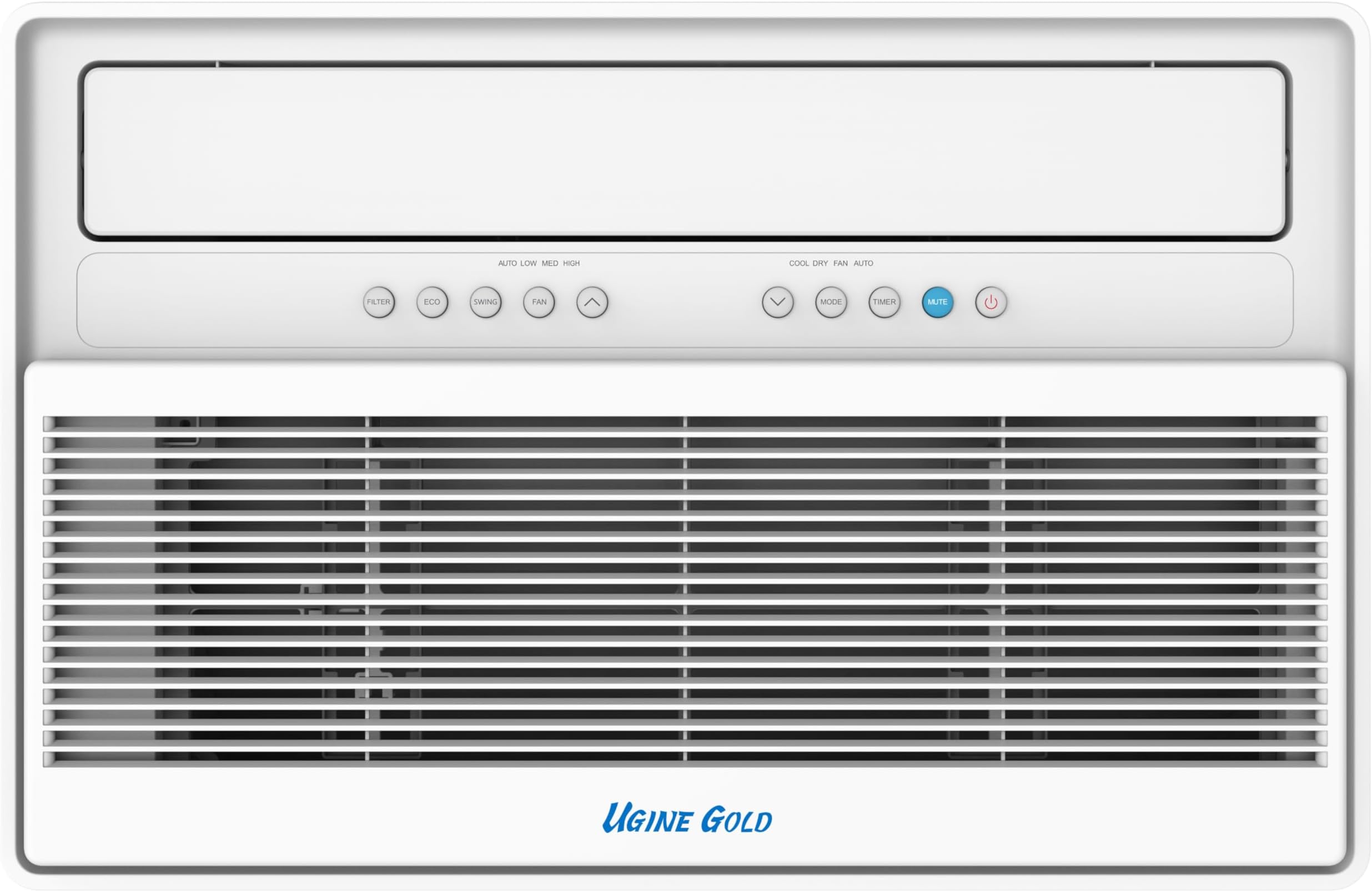 Ugine Gold Window Air Conditioner, 18,000 BTU, WIFI,With Remote Control ...