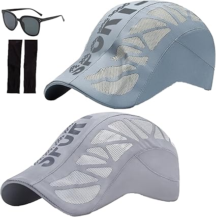 Amazon.com: Sport Cap, Stead Essentials Ultra-Breathable Performance Mesh Cap for Men ...