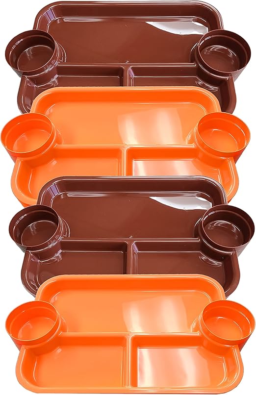 Amazon.com | The Party Dipper Plate Serving Tray Made in USA: Serving Trays