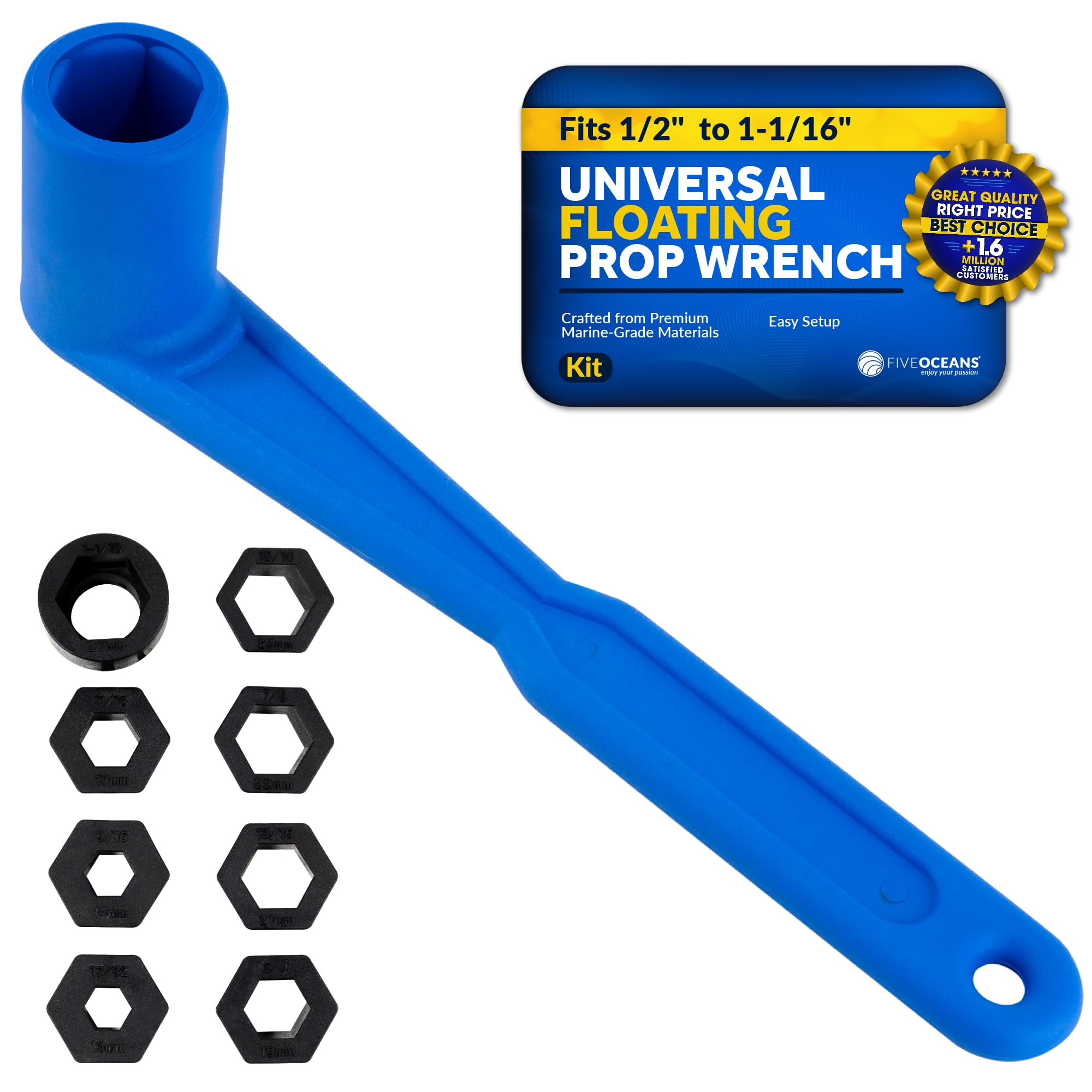 Snapklik.com : Five Oceans Universal Prop Wrench Kit