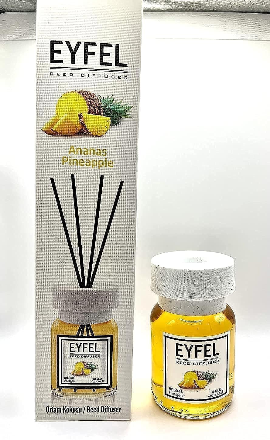 EYFEL Reed Diffuser - Pineapple 120 ml : Amazon.ae: Health