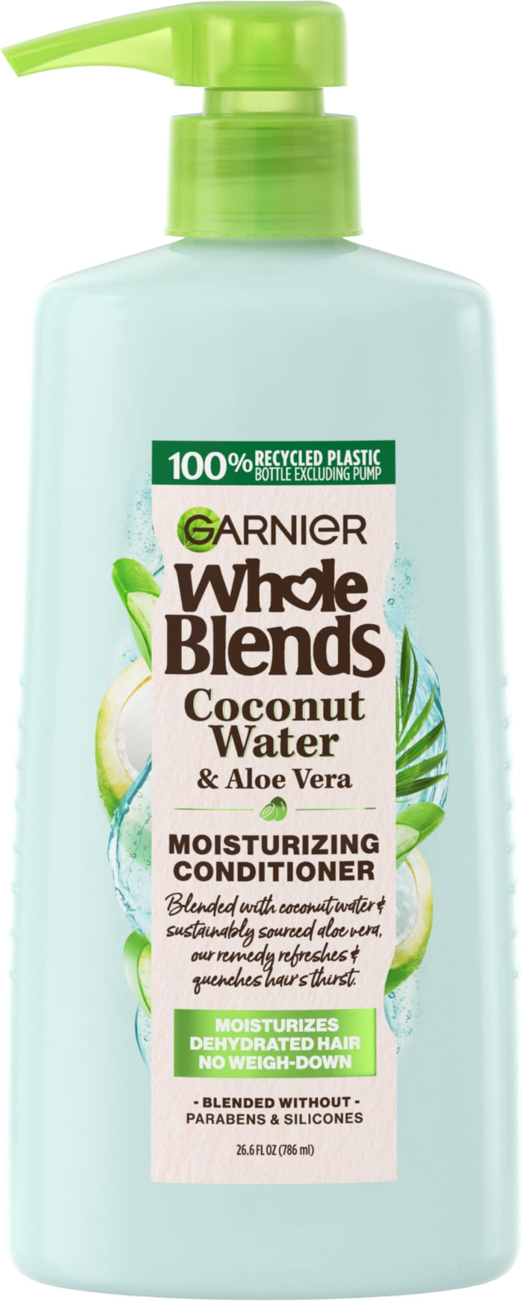 Amazon.com : Garnier Whole Blends Coconut Oil & Cocoa Butter Smoothing ...