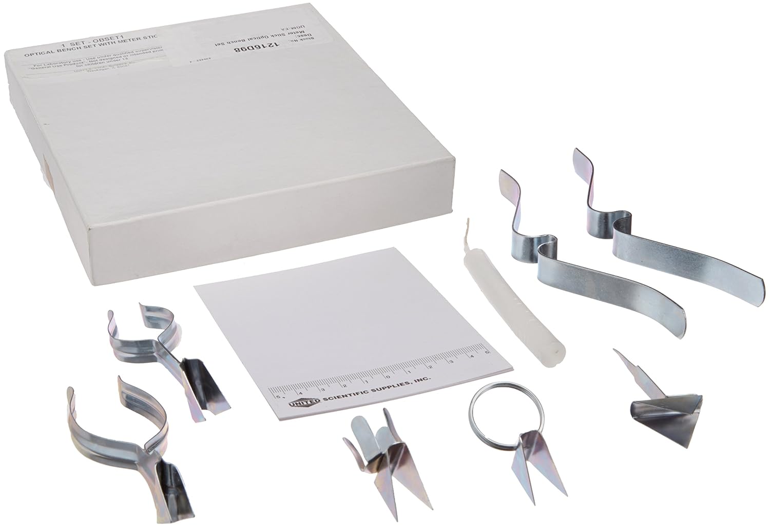 United Scientific OBSET1 Optical Bench Set with Meter Stick: Science ...