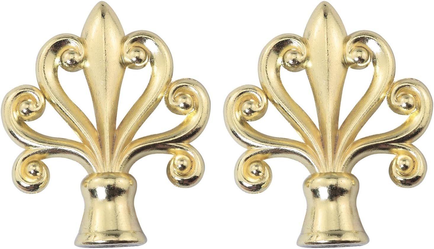 DGBRSM 2PCS Solid Lamp Finials Caps Tapped of Tops for Lamp Shade ...