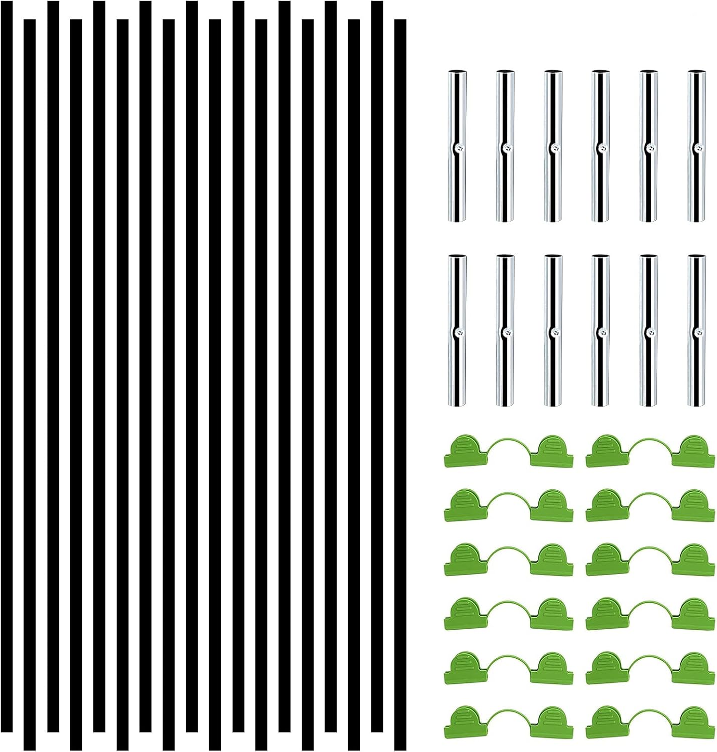 Greenhouse Plant Hoop,Grow Garden Tunnel Hoop,Flexible Green Garden ...