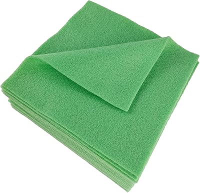 Amazon.com: Jtnohx Soft Green Felt, Flexible Felt Fabric for Toy ...