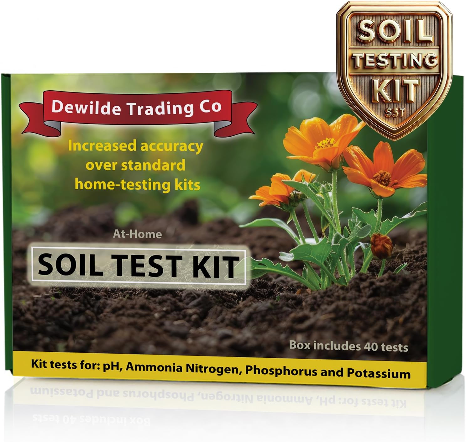Amazon.com: PH and Nitrogen Soil Test Kit with Test Tube - 100 Test ...