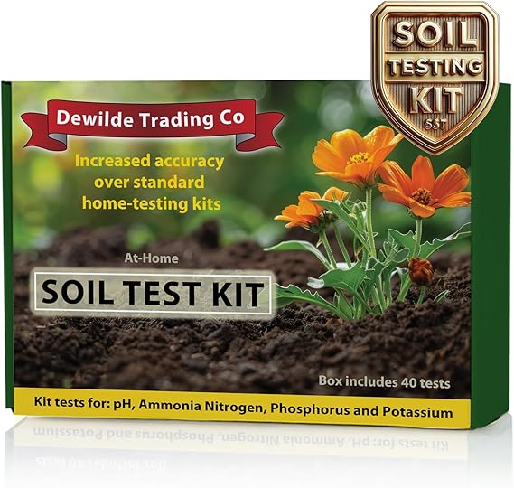 Amazon.com: Premium Soil Test Kit: 40 Complete Tests for Lawns, Gardens ...
