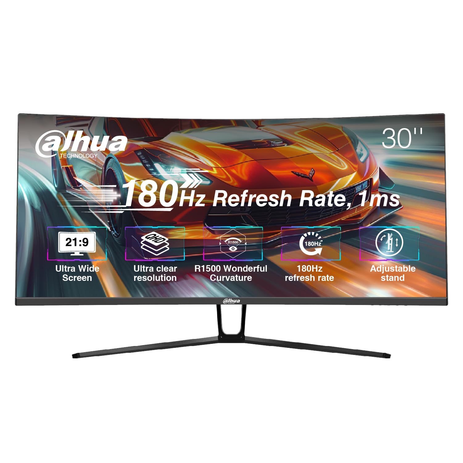 Monitor Gamer Ultrawide Dahua 30'' WFHD 200Hz 1MS DCR Inteligente ...