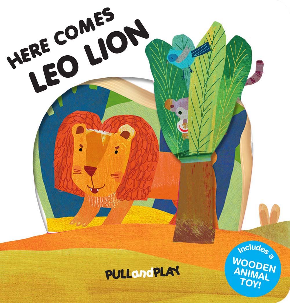 Here Comes Leo Lion (Pull and Play): Sterling Children's: 9781454915829 ...