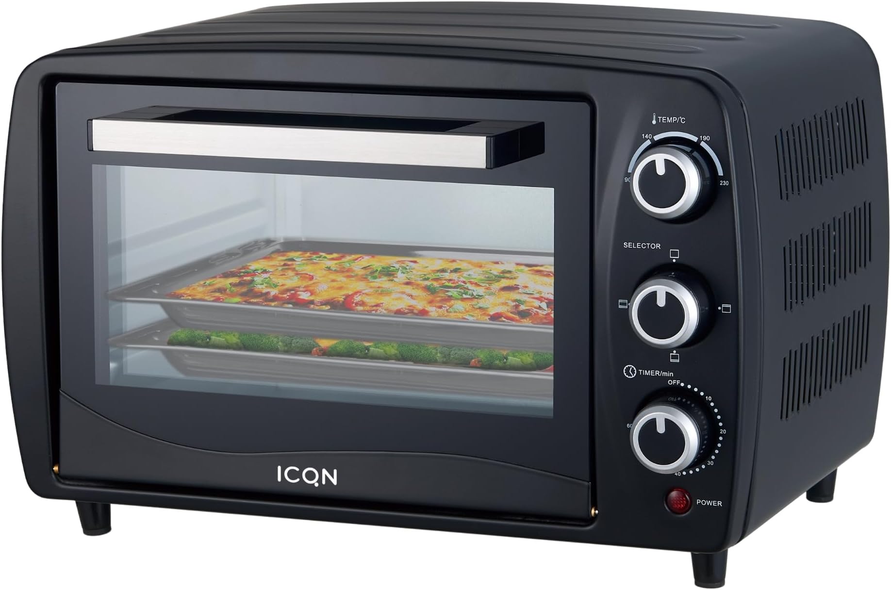Amazon.de: Steinborg Mini Backofen 13 Liter | Pizzaofen | 60°-250°C ...