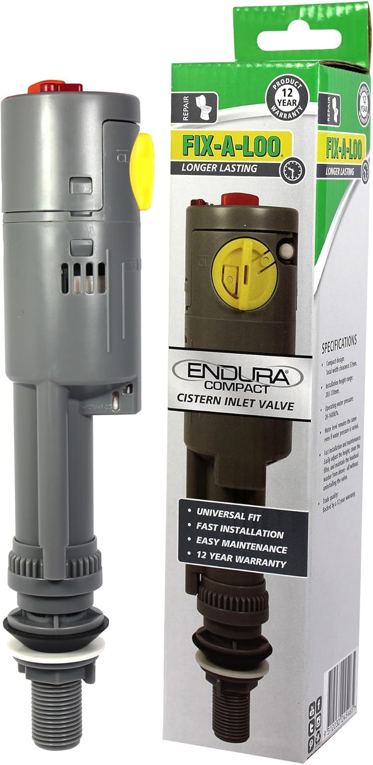 Fix-A-Loo Endura Compact Inlet Valve : Amazon.com.au: Automotive