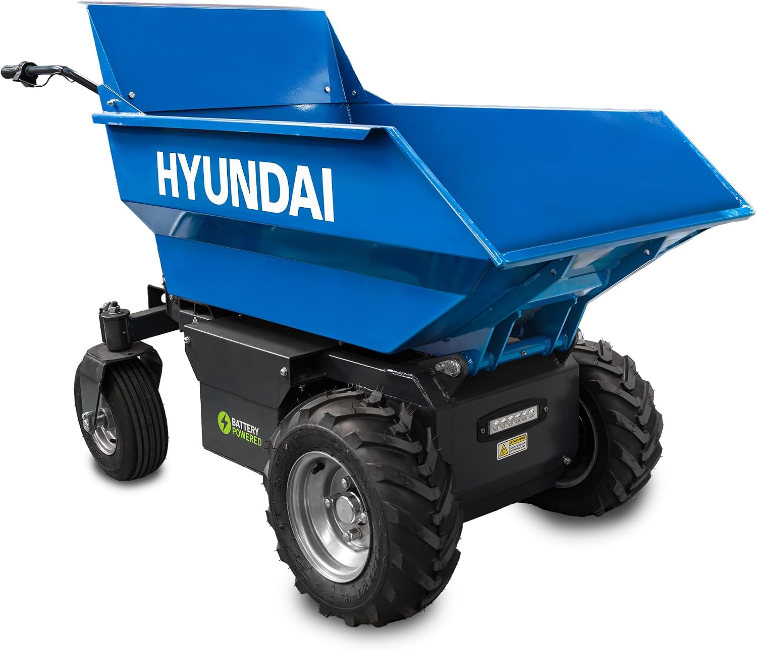 Hyundai 500Kg Battery Powered Mini Dumper Power Barrow Cart, 48V, 32Ah ...