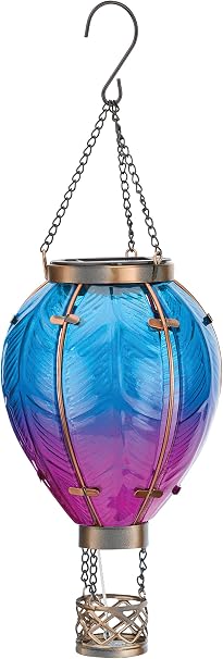 Amazon.com: Regal Art & Gift Solar Hot Air Balloon Lantern – Hanging ...