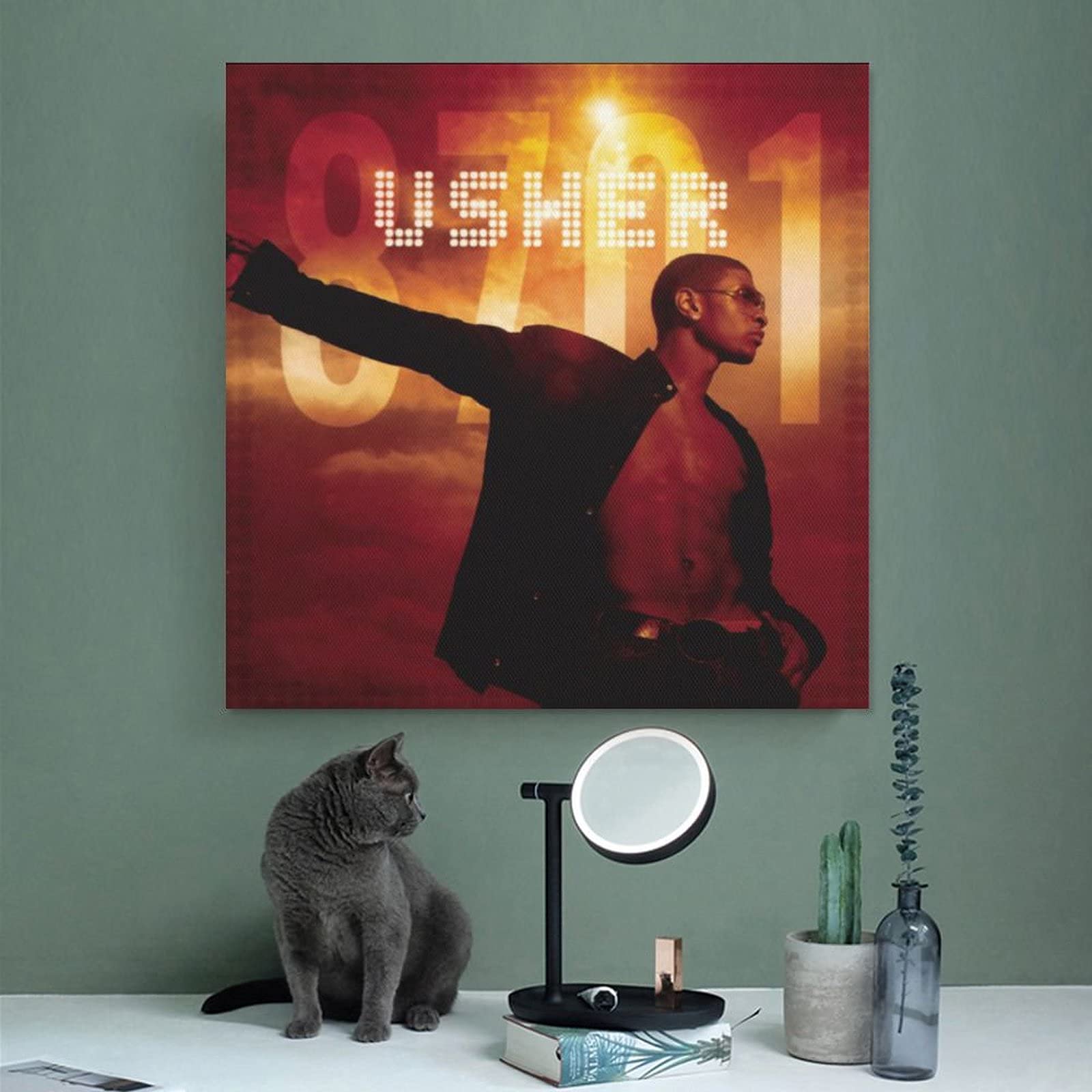 Usher 8701 Album Cover