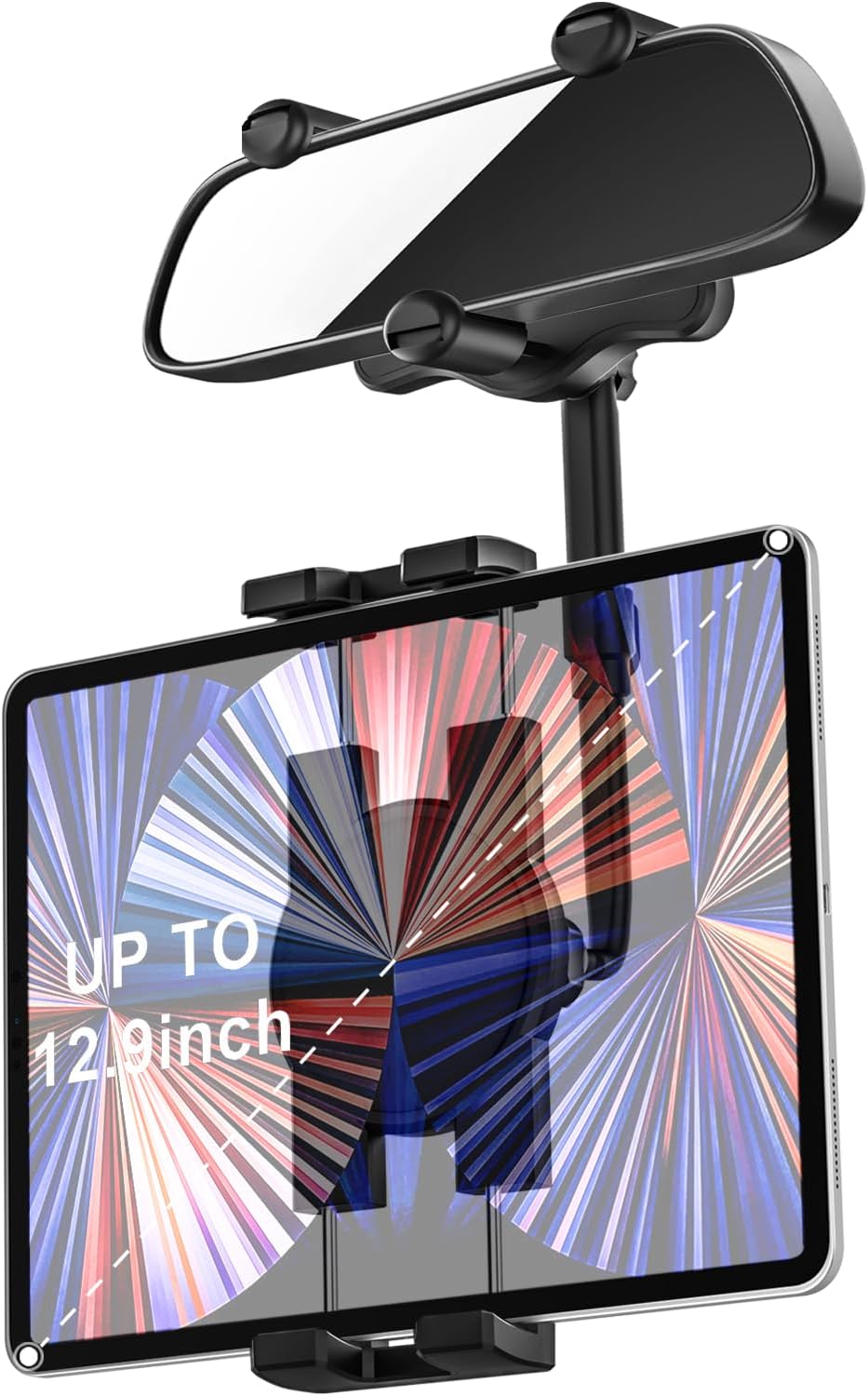 Amazon.com: woleyi Rearview Mirror Tablet Holder for Car, Rear View ...